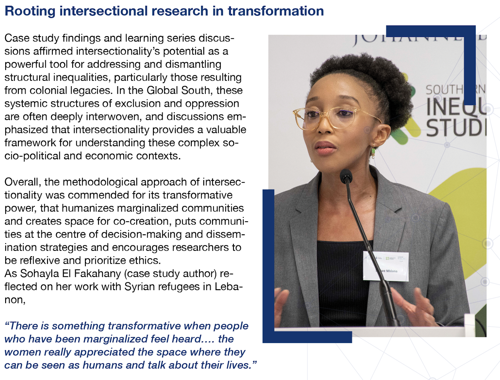 SCIS News and Opinion Pieces - Promoting Intersectional Development ...