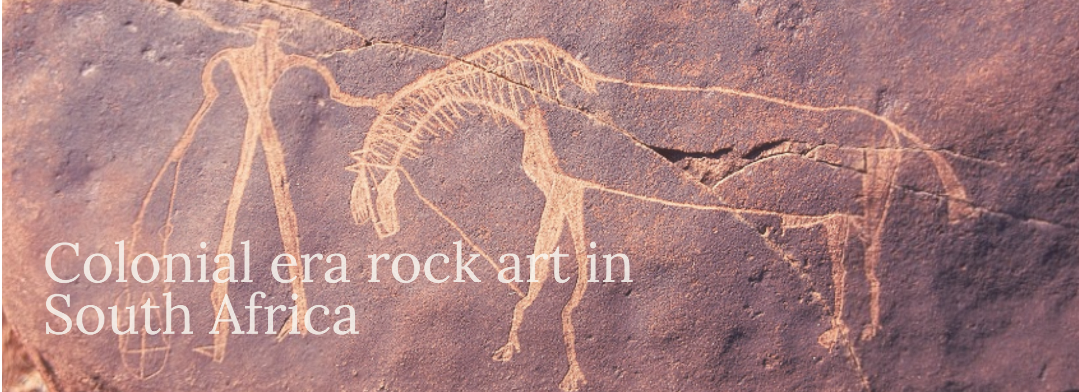 Colonial era rock art in South Africa - Wits University