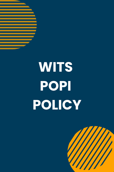 POPIA - Wits University