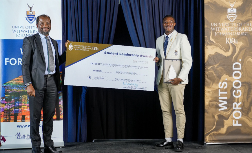 2025-10 - Wits honours student leaders at the 2025 Awards - Wits University