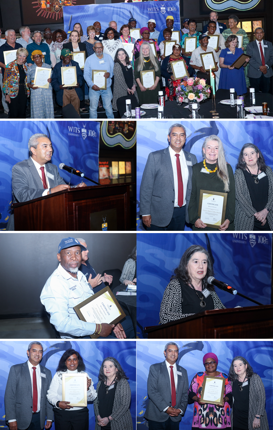2025-11 - Honouring a lifetime of dedication - Wits University