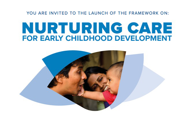Launch of the WHO Nurturing Care Framework - Wits University