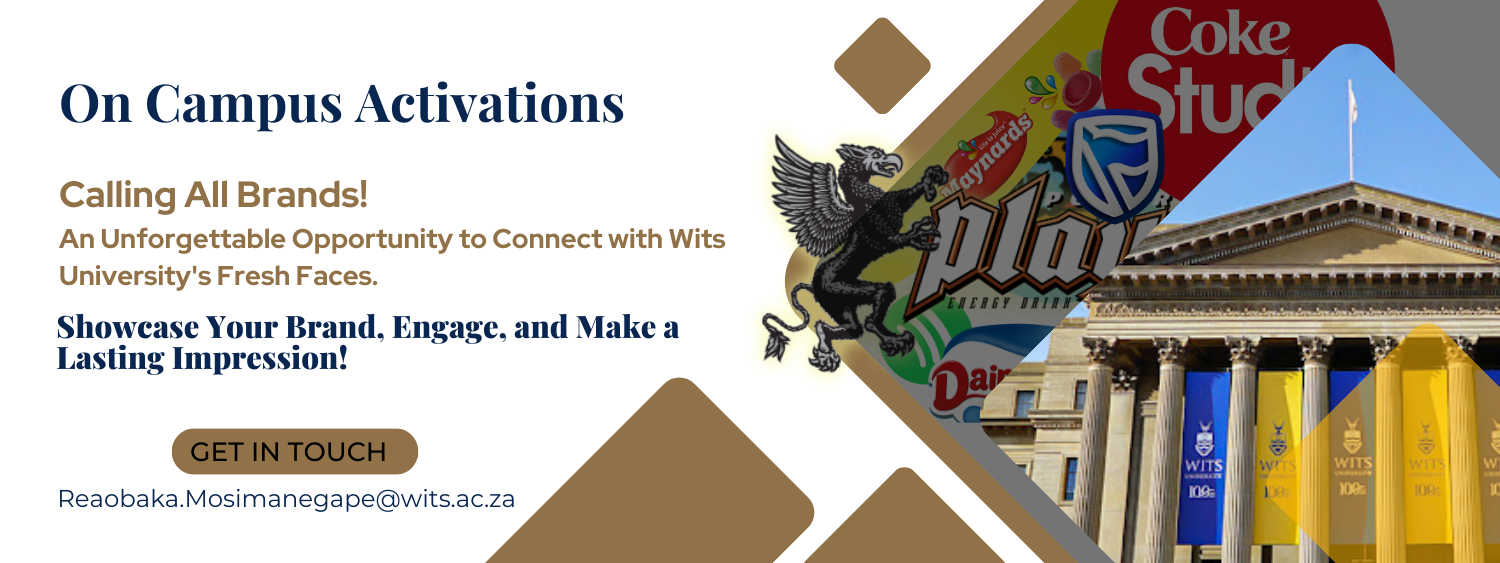 Campus Activations/Promotions - Wits University